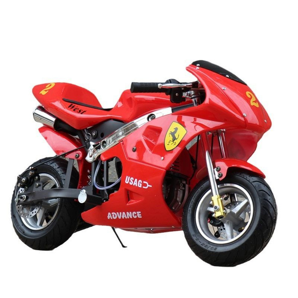 Мини-мотоцикл Lightmark,бензиновый спортивный автомобиль mini motorcycle объемом 49 куб.см, 6.5 ...