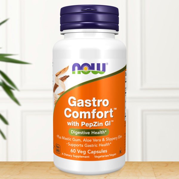 NOW Gastro Comfort With PepZin GI / Гастро Комфорт 60 капс. купить на ...