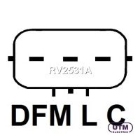 Регулятор генератора UTM RV2531A, oem 3737026100 купить на OZON по ...