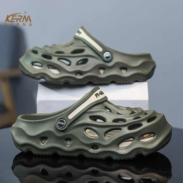 Сабо Мужской KERNA EVA, размер 39 Тонкая подошва, Водоотталкивающая пропитка Без каблука Бант ...