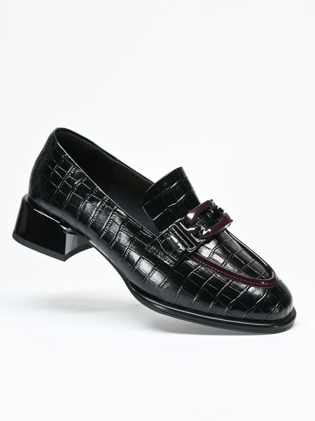 Туфли Женский Ascalini Натуральная кожа, размер 39 Стандартный низкий (до 4 см) 9 Россия купить ...