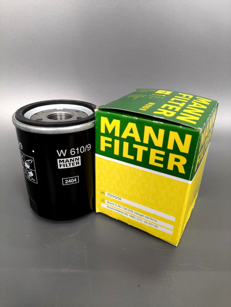 MANN FILTER Фильтр масляный арт. W 610/9 купить на OZON по низкой цене (1914083082)