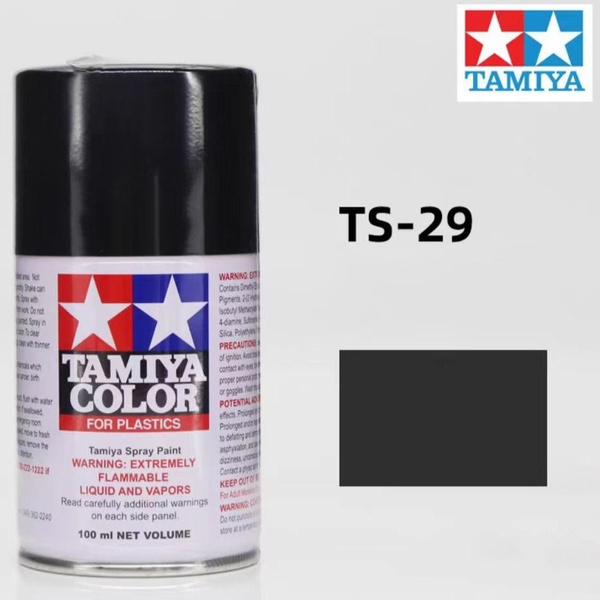 Tamiya TS-29 полуматовый чёрный краска-спрей 100 мл купить на OZON по ...