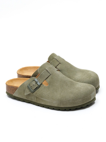 Сабо Женский Ortmann Замша натуральная 8, размер 38 Анатомическая стелька, Большемерит Без ...