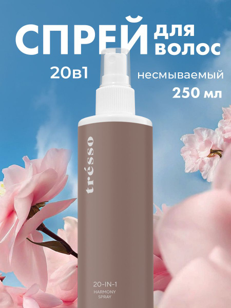 Tresso Несмываемый спрей термозащита для волос 250 мл купить на OZON по ...