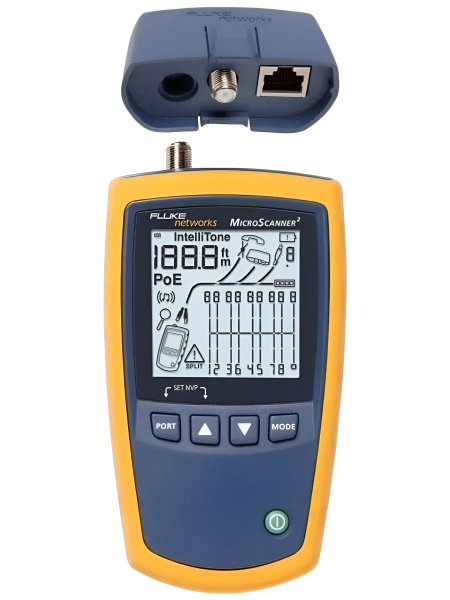 Тестер кабельный Fluke Networks MicroScanner2 MS2-100 купить на OZON по ...