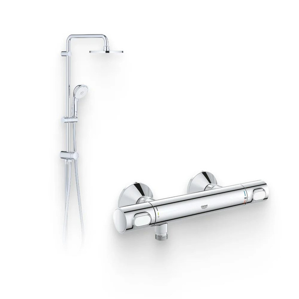 Душевой комплект Термостат Grohe Grohtherm 34793000 для душа / Стойка ...