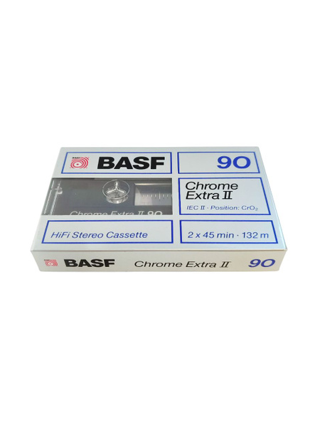 Аудиокассета для записи BASF 90 Chrome Extra II 1982 год купить на OZON по низкой цене (1899886374)