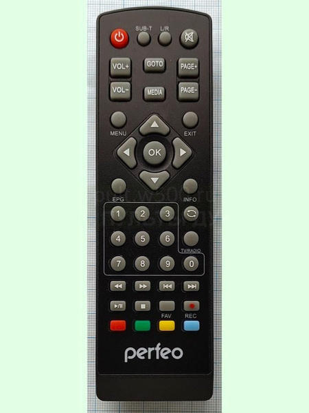 Пульт Perfeo PF-120-1 версия 2 (DVB-T2) оригинал купить на OZON по низкой цене (1959951880)