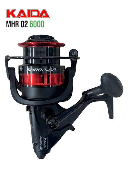 Катушка KAIDA MHR02, С байтраннером, 6000, Передний + Задний фрикцион купить c доставкой на OZON ...