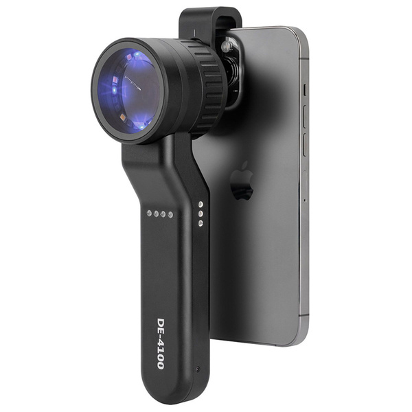 IBOOLO DE-4100 Pro Дерматоскоп 10X Magnify Macro Zoom Lens для Профессиональный уровень ...