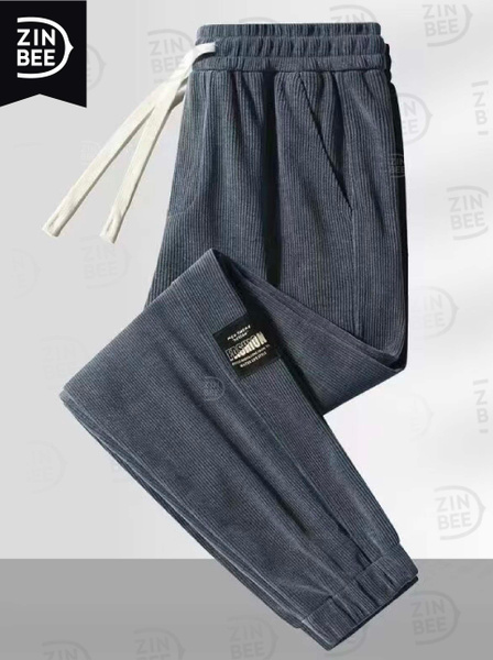 Брюки Мужской ZinBee серый Вата РВ Повседневный, размер 56 На любой сезон Китай купить c ...