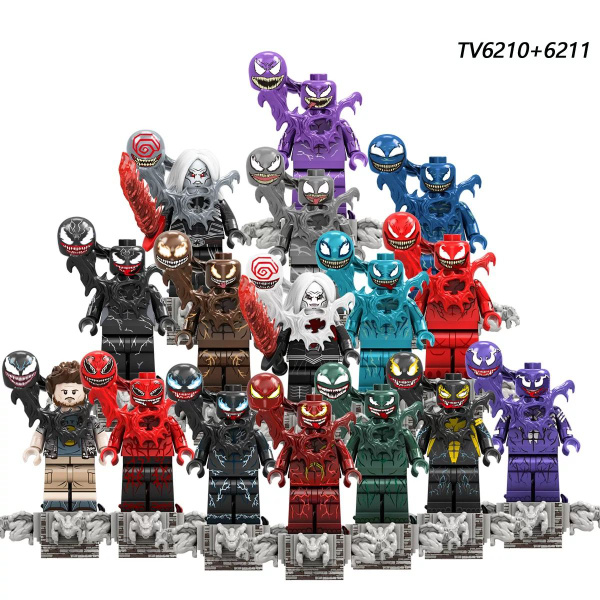 Характеристики Пластиковый конструктор Venom Building Block Minifigure ...
