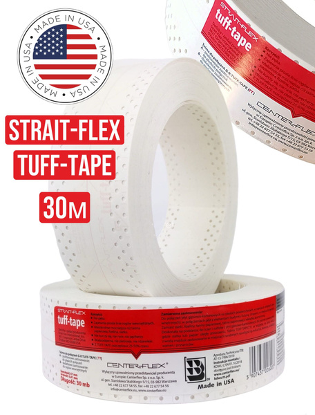 Лента углоформирующая Strait-Flex Tuff-tape 30 метров купить на OZON по низкой цене (2035728335)