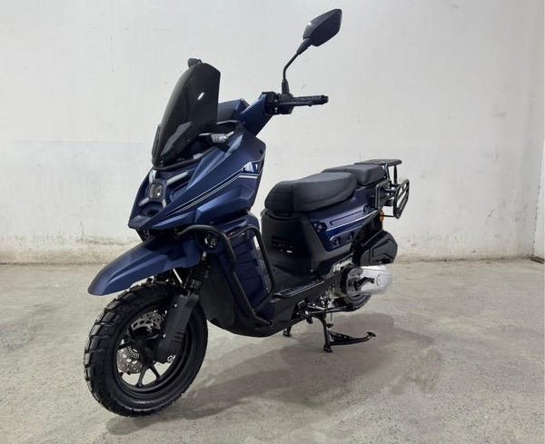 Скутер ISKRA X 150 см3 (139QMB) (синий) купить на OZON по низкой цене (2038460470)