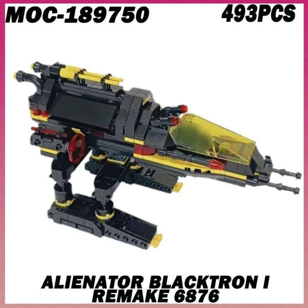 MOC-189750 ALIENATOR Blacktron космический корабль конструктор 14 ...