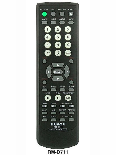 Пульт универсальный RM-D711 для DVD плееров BBK купить на OZON по низкой цене (2070964204)