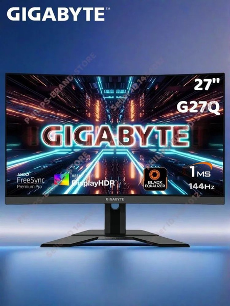 27" Монитор GIGABYTE G27Q, черный, шоколадный купить на OZON по низкой ...
