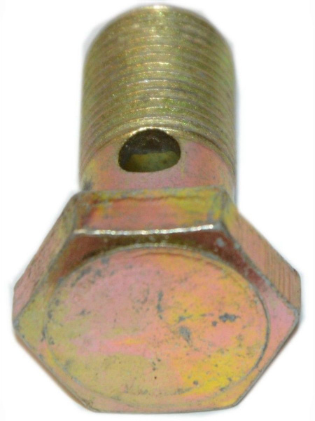 Болт штуцер топливный обратки форсунки М10х1 МТЗ, Т-40, ЯМЗ (240. ...
