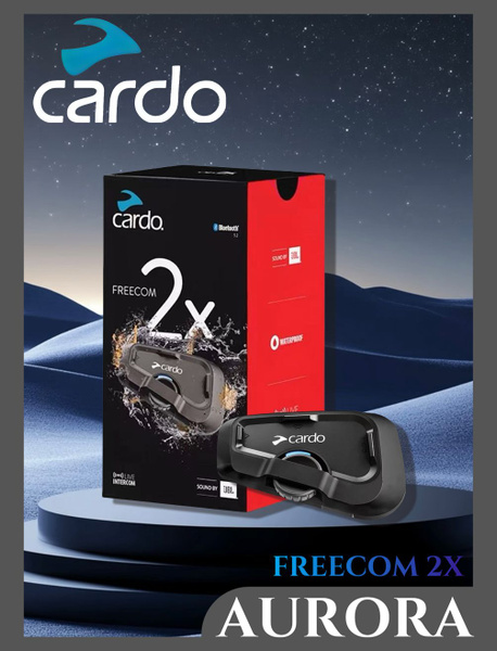 Мотоциклетная гарнитура Cardo FREECOM 2X SINGLE купить на OZON по ...