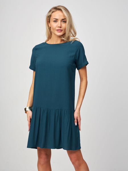 Платье Женский Ailuj темно-зеленый, изумрудно-зеленый прямое ...