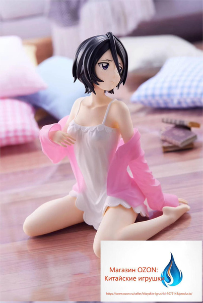 (клеймо)bilibili BANPRESTO Блич/Bleach фигурка Кучики Рукия,15cm,Новая модель 2023 года купить ...