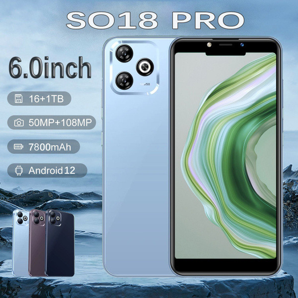 Смартфон SO18 PRO 1 ТБ 16 ГБ Голубой 2 SIM купить c доставкой на OZON ...