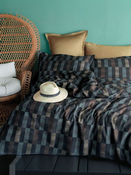 Комплект постельного белья Issimo Home Satin Digital Printing сем , наволочки 50x70 купить c ...