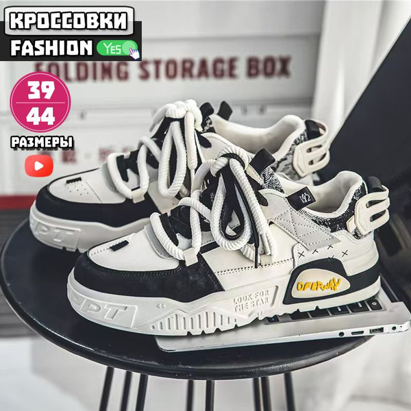 Кроссовки Мужской MOOCIE Искусственные материалы, размер 44 На любой сезон Шнурки Китай купить c ...