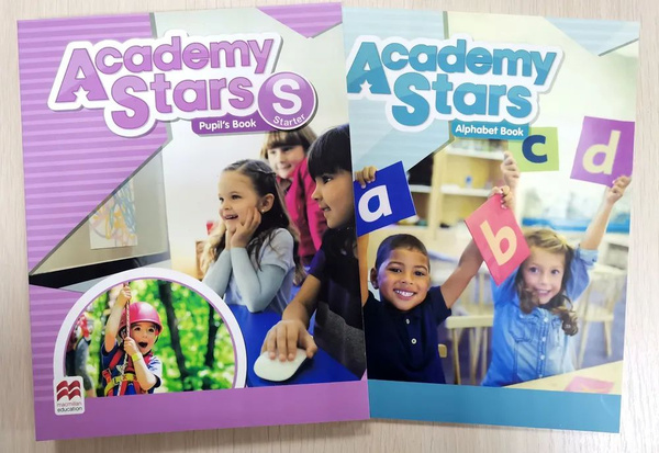 Academy stars Starter Набор Pupil's Book with Alphabet Pack +CD + QR ...