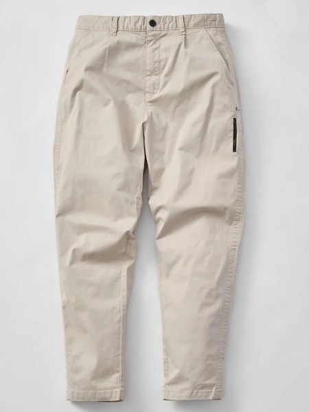 Брюки Мужской Bronks джоггеры песочный Хлопок, Спандекс Офисный/школьный, размер 58, 60 Молния ...