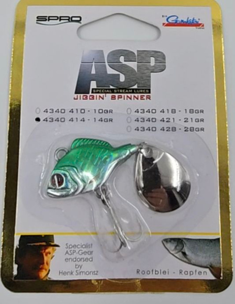 Блесна SPRO ASP JIGGIN SPINNER купить c доставкой на OZON по низкой ...