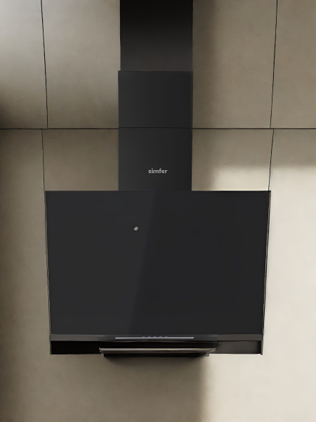 Вытяжка кухонная 60 см Simfer 8655SM, 3 скорости, 500м3, уровень шума 58дБ, гарантия 5 лет ...