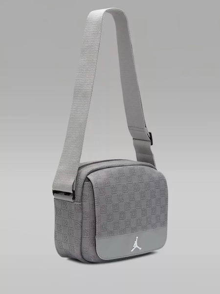 Сумка на плечо Jordan Monogram 23 (Grey) купить на OZON по низкой цене ...