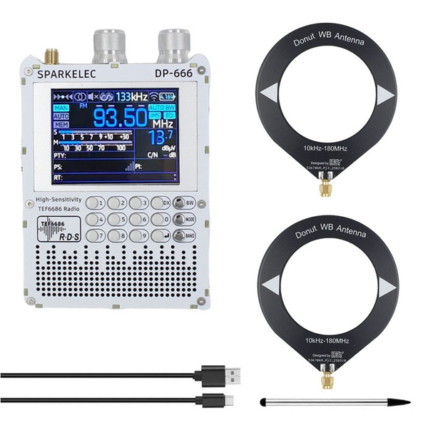 Характеристики TEF6686 Радио+Петлевая Антенна DP-666 Полная Полоса FM ...