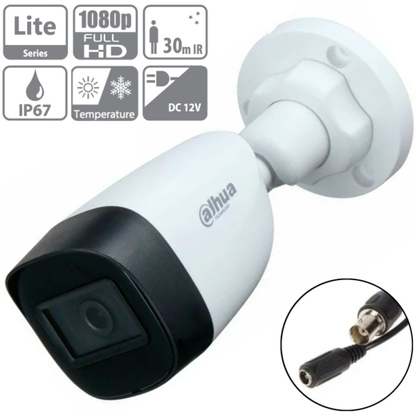 Dahua DH-HAC-HFW1200CP-0280B 2Мп 2,8 мм - камера видеонаблюдения HDCVI ...