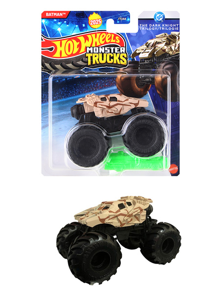 Машинка Mattel Hot Wheels Monster Trucks (Монстр трак)2025 FYJ44 Batman купить на OZON по низкой ...