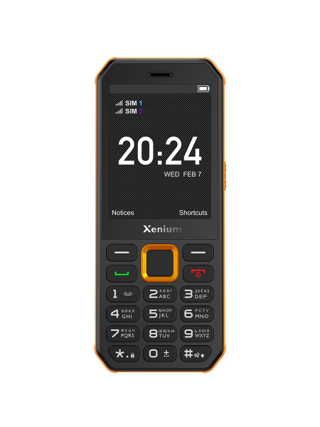 XENIUM Мобильный телефон, черный купить на OZON по низкой цене (2366802184)