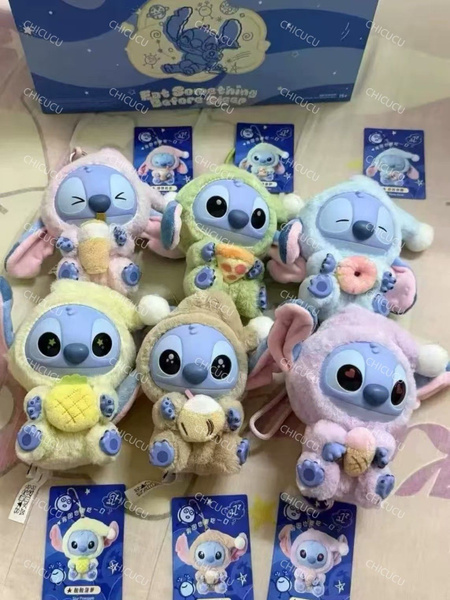 MINISO DISNEY Labubu Stitch Лабубу Стич виниловая фигурка-кукла GenZ ...