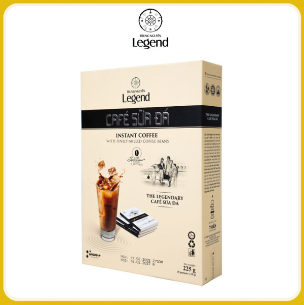 TRUNG NGUYEN LEGEND Кофе растворимый 225г. 1шт. купить на OZON по ...