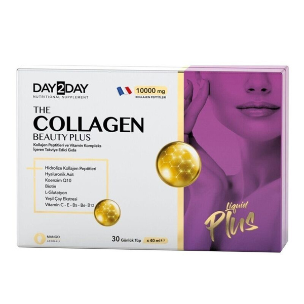 Day2Day The Collagen Beauty Plus 30 тюбиков по 40 мл купить на OZON по низкой цене (2658394856)