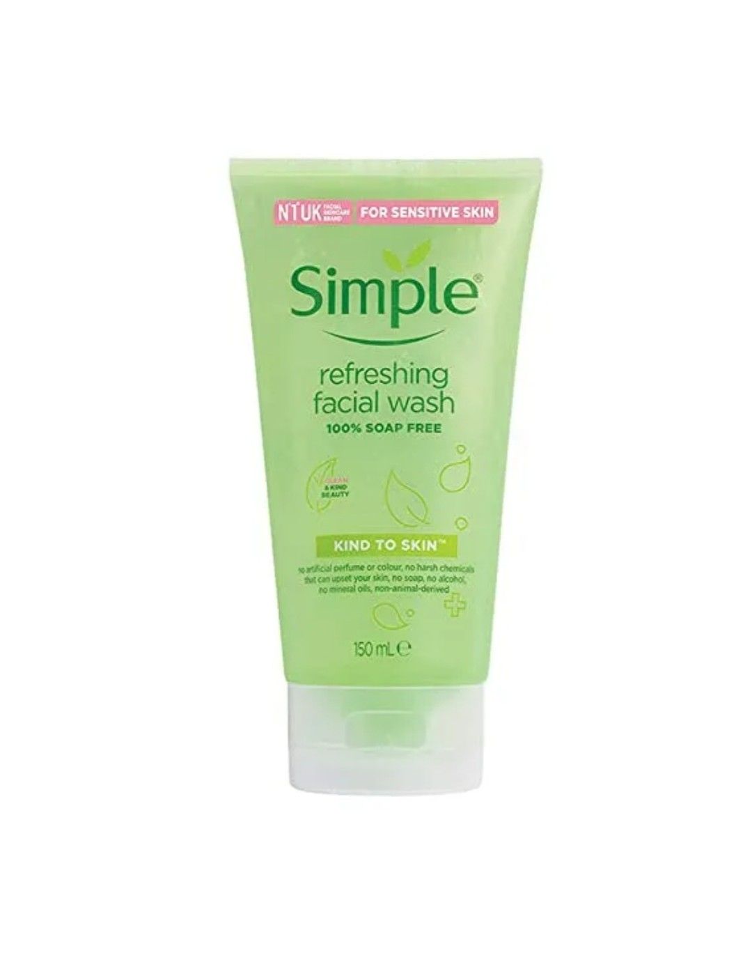 Simple refreshing facial wash 150 OZON 1617043250