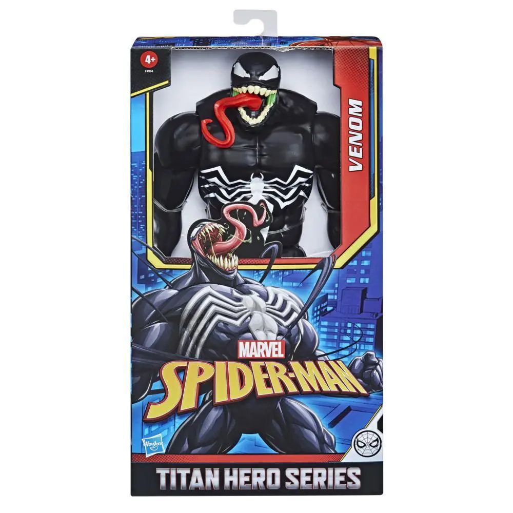 Hasbro Marvel Spider Man Titan Hero Series Deluxe Venom Toy 12 Inch Scale Action Figure Toys for Kids Ages 4 and Up OZON 1694189160