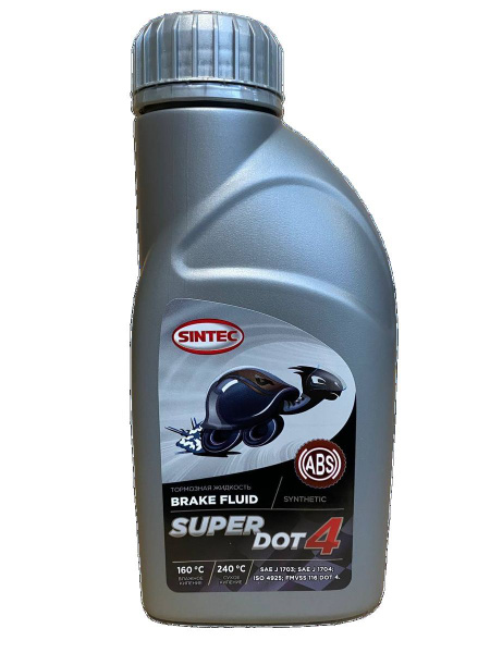 Жидкость тормозная SINTEC Sintec_Super_DOT4 DOT 4 - купить по доступной цене в интернет-магазине ...