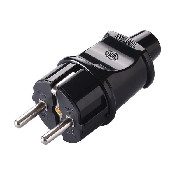 Makel Вилка электрическая, 1 шт. - купить с доставкой по выгодным ценам в интернет-магазине OZON ...