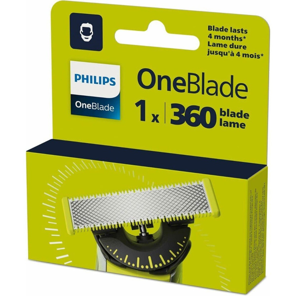 Сменное лезвие Philips QP410/50 для OneBlade и OneBlade Pro, 1шт ...