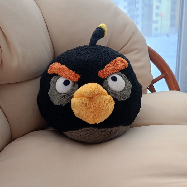 Игрушка интерьерная мягкая Angry birds Бомб - купить по низким ценам в ...