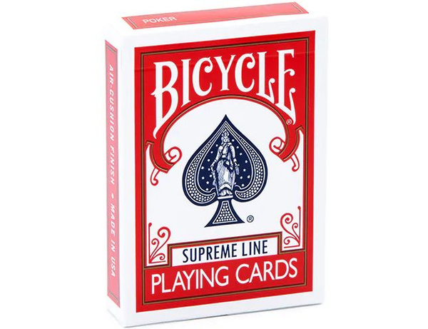 Карты "Bicycle Supreme Line Standard Index red" - купить с доставкой по ...
