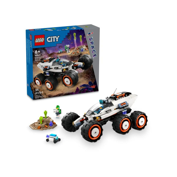 60431 Пластиковый Конструктор LEGO City 60431 Space Explorer Rover and ...