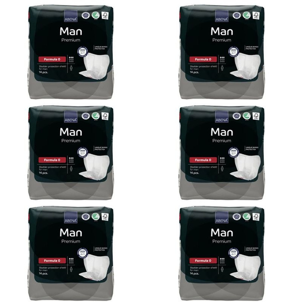Abena Прокладки одноразовые для взрослых Man Formula 0 Premium, 14 шт ...